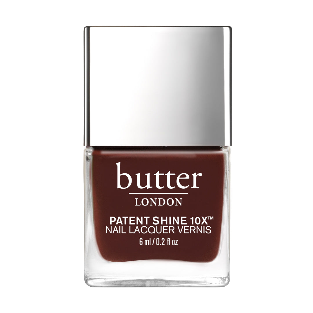 Patent Shine 10X Nail Lacquer - Boozy Chocolate, 0.2 fl oz – butter ...